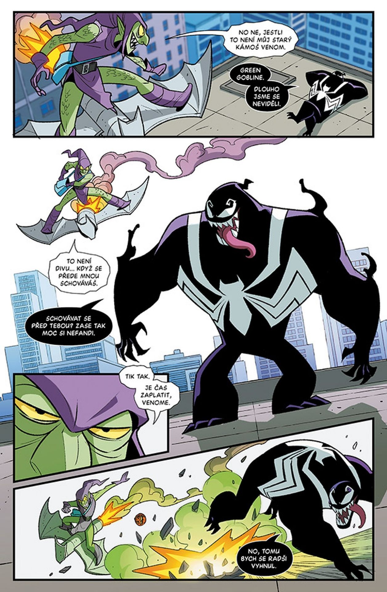 Hry do ruky | Můj první komiks: Spider-Man a Venom - Trable na druhou