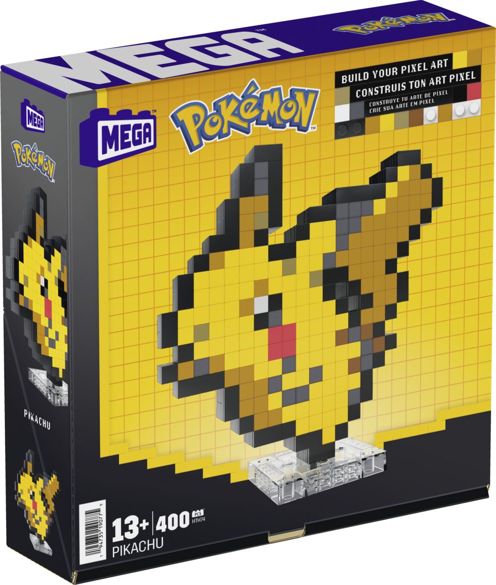 Hry do ruky | MEGA POKÉMON PIXEL ART - PIKACHU